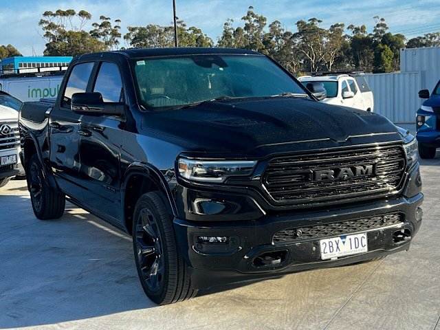 2022 Ram 1500 DT MY22 Limited Crew Cab SWB RamBox Diamond Black 8 Speed ...