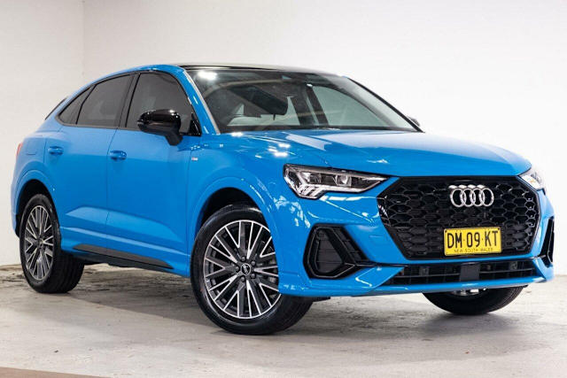 2022 Audi Q3 F3 MY22 35 TFSI Sportback S Tronic S Line Blue 6 Speed ...