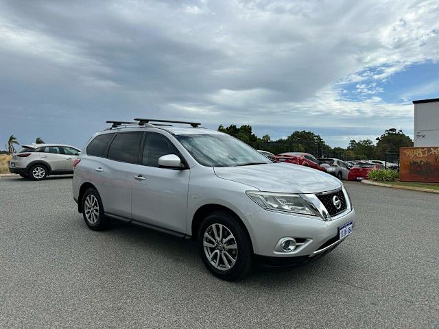 2016 Nissan Pathfinder R52 MY15 ST (4x2) Silver Continuous Variable ...