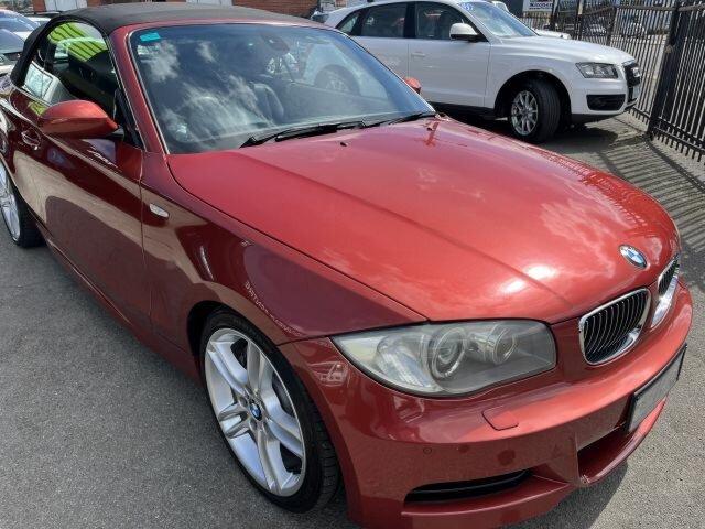 2008 BMW 1 Series Orange 6 Speed Automatic Convertible | Cars, Vans ...