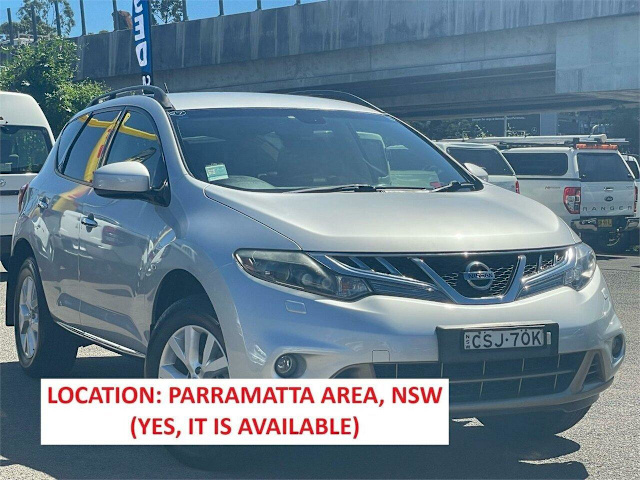 2013 Nissan Murano Z51 Series 3 ST Silver, Chrome 6 Speed Constant ...