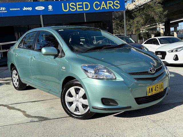 2006 Toyota Yaris NCP93R YRS Green 4 Speed Automatic Sedan | Cars, Vans ...