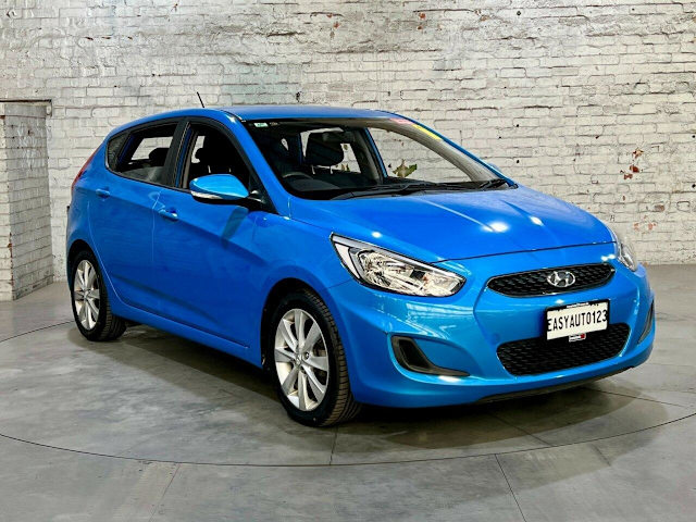 2018 Hyundai Accent RB6 MY18 Sport Blue 6 Speed Sports Automatic ...