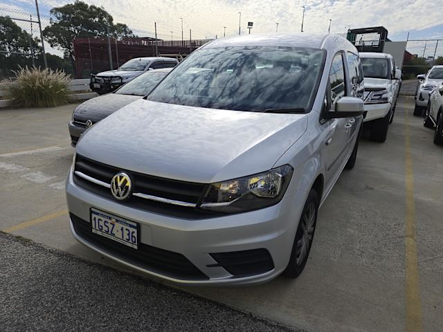 2018 Volkswagen Caddy 2KN MY18 TSI220 SWB DSG Silver 7 Speed Sports ...