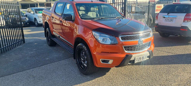 2016 Holden Colorado RG MY16 Z71 Crew Cab Orange Burst 6 Speed Sports ...
