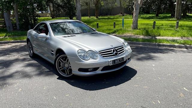 2003 Mercedes-Benz SL55 AMG R230 Silver 5 Speed Automatic Touchshift ...