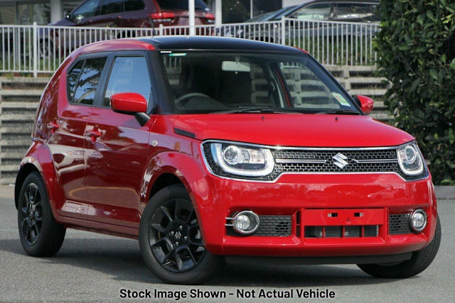 2017 Suzuki Ignis MF GLX Red 1 Speed Constant Variable Hatchback | Cars ...