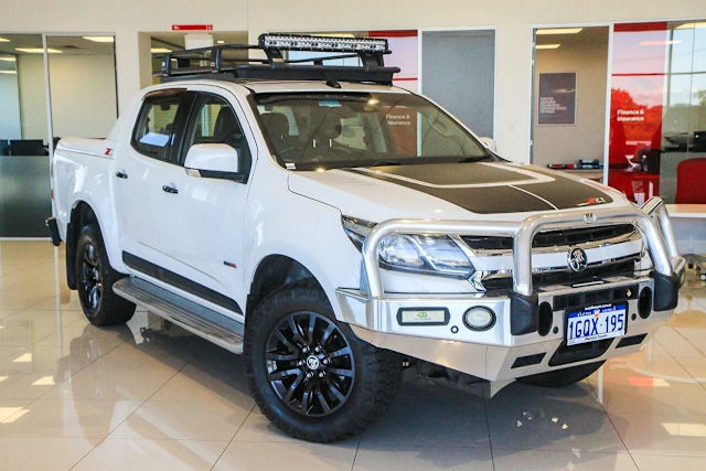 2018 Holden Colorado RG MY18 Z71 (4x4) White 6 Speed Automatic Crew Cab ...