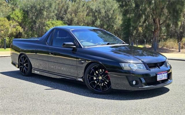 2006 Holden Special Vehicles Maloo Z Series MY06 Black Manual Utility ...