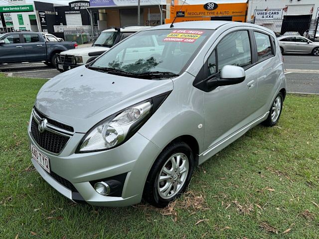 2014 Holden Barina Spark MJ MY14 CD Silver 4 Speed Automatic Hatchback ...