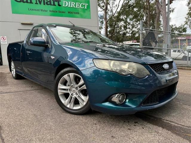 2009 Ford Falcon FG XR6 Green 5 Speed Auto Seq Sportshift Utility ...