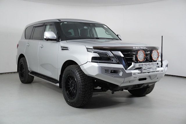 2021 Nissan Patrol Y62 Series 5 MY21 TI (4x4) Silver 7 Speed Automatic ...