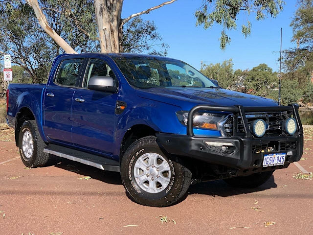 2019 Ford Ranger PX MkIII 2019.00MY XLS Blue 6 Speed Sports Automatic ...