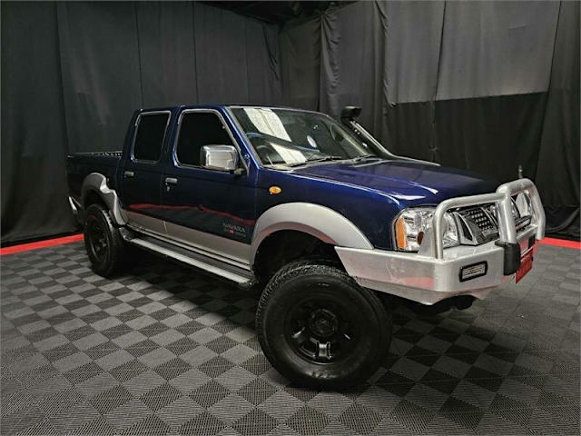 2005 Nissan Navara D22 ST-R (4x4) Blue 5 Speed Manual Dual Cab Pick-up ...