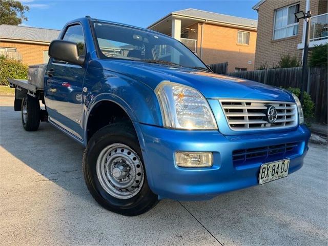 2005 Holden Rodeo RA MY06 Upgrade DX Blue 5 Speed Manual Cab Chassis ...