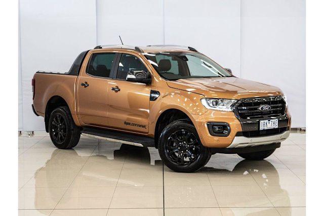 2020 Ford Ranger PX MkIII 2021.25MY Wildtrak Orange 10 Speed Sports ...