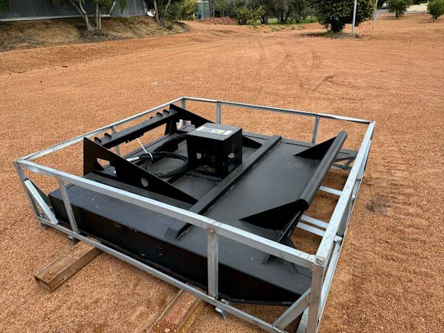 New 72 inch hydraulic Slasher brush cutter attachment to suit Skid ...