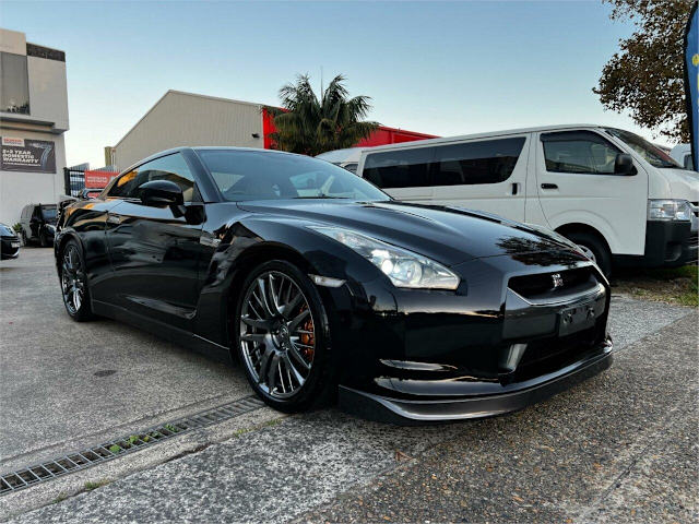 2008 Nissan GT-R R35 Premium Black Sports Automatic Dual Clutch Coupe ...