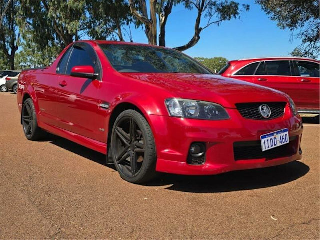 2011 Holden Commodore VE II SV6 Thunder Red 6 Speed Automatic Utility ...