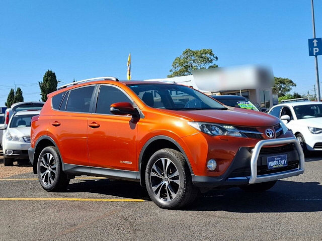 2015 Toyota RAV4 ALA49R MY14 Cruiser AWD Orange 6 Speed Sports ...