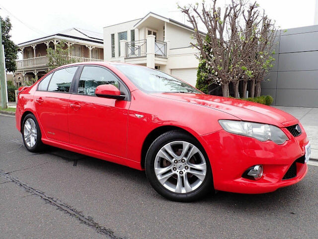 2010 Ford Falcon FG XR6 Red 5 Speed Auto Seq Sportshift Sedan | Cars ...