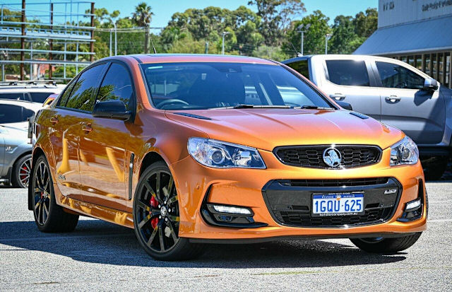 2017 Holden Commodore VF II MY17 SS V Redline Orange 6 Speed Sports ...
