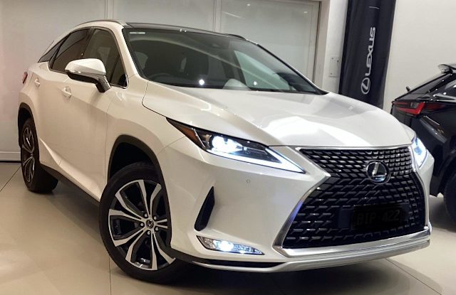 2020 Lexus RX GGL25R RX350 Luxury White 8 Speed Sports Automatic Wagon ...