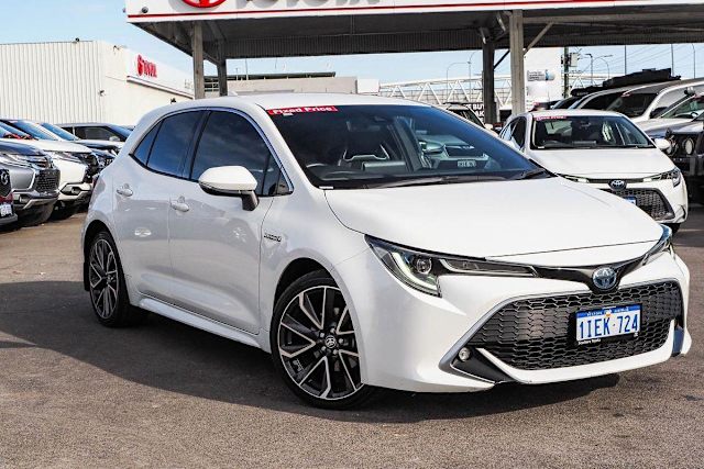 2019 Toyota Corolla ZWE211R ZR Hybrid Glacier White Automatic Selespeed ...