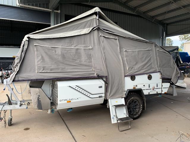2017 EZYTRAIL CAMPER TRAILER Stirling LX Mk11 F/fold | Camper Trailers | Gumtree Australia ...