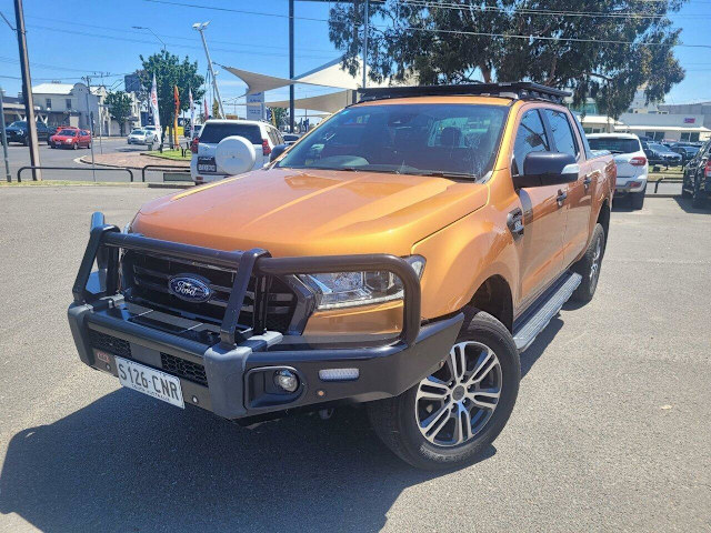 2022 Ford Ranger PX MkIII 2021.75MY Wildtrak Orange 6 Speed Sports ...