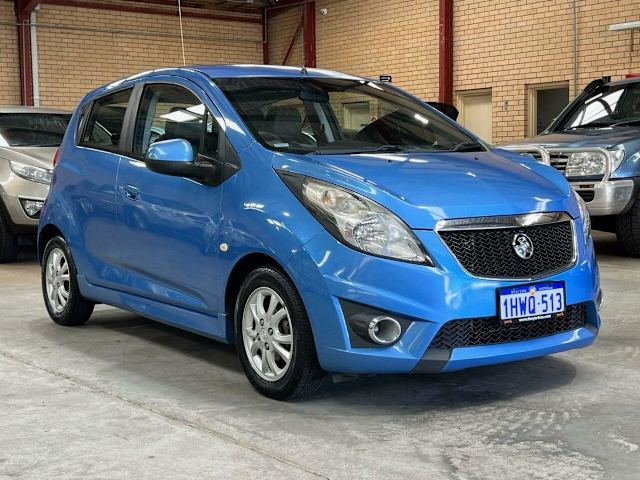 2015 Holden Barina Spark MJ MY15 CD Blue 4 Speed Automatic Hatchback ...