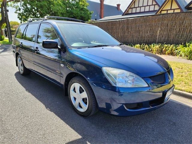 2005 Mitsubishi Lancer CH MY05 ES Blue 4 Speed Automatic Wagon | Cars ...