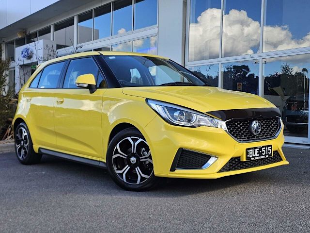 2022 MG MG3 SZP1 MY22 Excite Yellow 4 Speed Automatic Hatchback | Cars ...