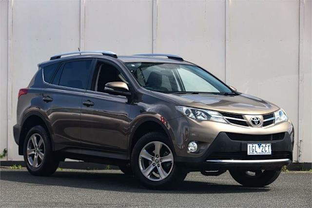 2015 Toyota RAV4 ASA44R GXL AWD Brown 6 Speed Sports Automatic Wagon ...