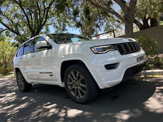 2016 Jeep Grand Cherokee WK MY16 75th Anniversary White 8 Speed Sports ...