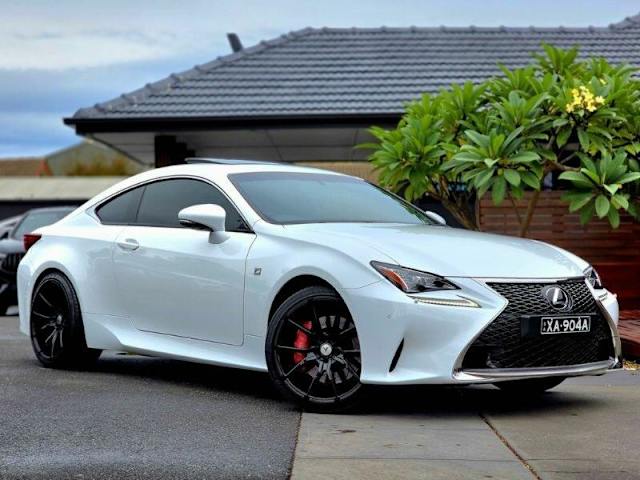 2015 Lexus RC GSC10R RC350 F Sport White 8 Speed Sports Automatic Coupe ...