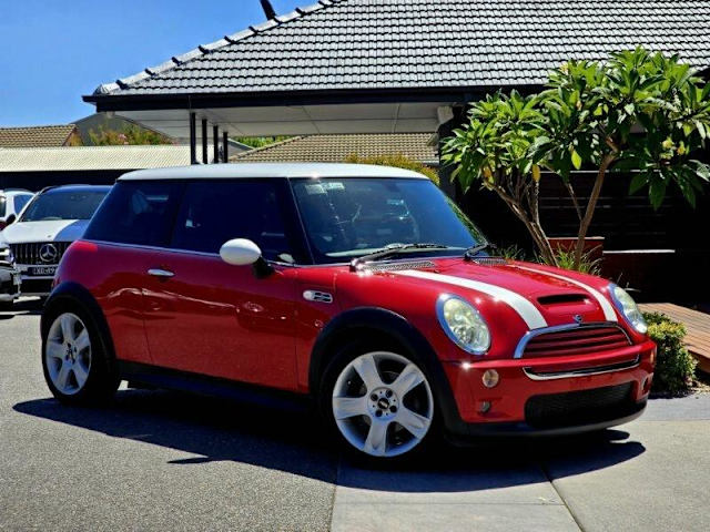 2006 Mini Hatch R53 MY05 Cooper S Chilli Red 6 Speed Manual Hatchback ...