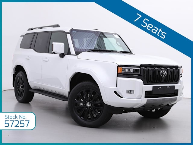2025 Toyota Landcruiser Prado GDJ251R Kakadu White 8 Speed Automatic ...