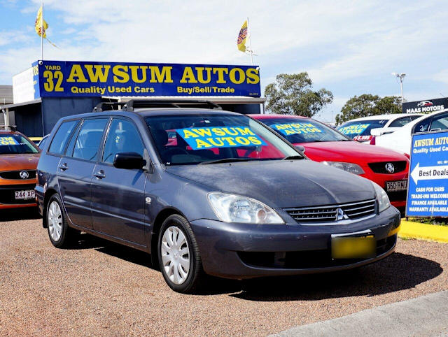 2007 Mitsubishi Lancer CH MY07 ES Metallic Grey 4 Speed Sports ...
