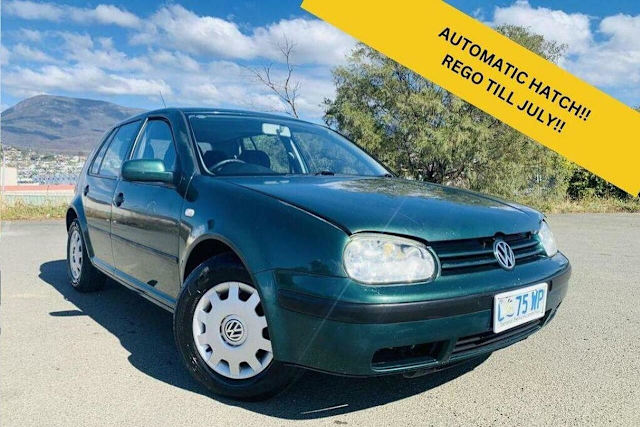 2001 Volkswagen Golf 4th Gen GL Green 4 Speed Automatic Hatchback ...