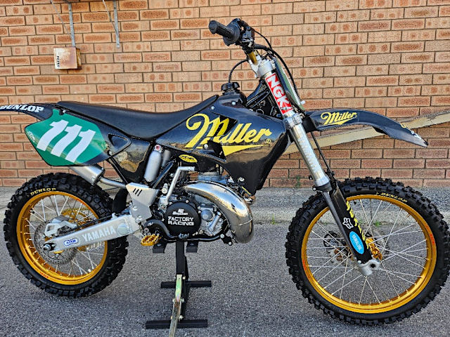 YAMAHA YZ250 - 2001 DANNY HAM REPLICA FULL RESTORATION - $11990 ...