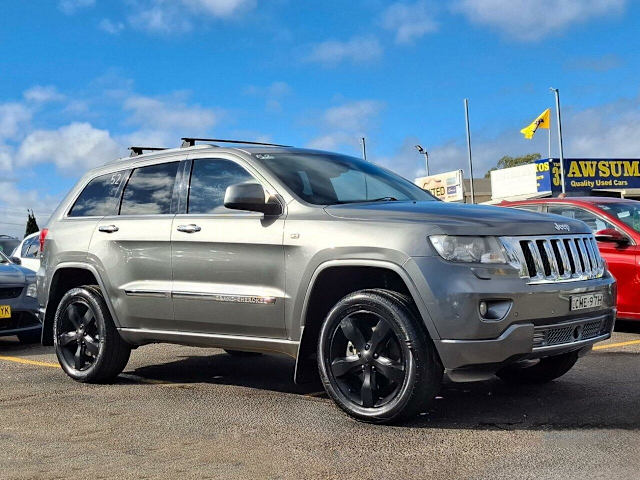 2013 Jeep Grand Cherokee WK MY2013 Overland Grey 5 Speed Sports ...