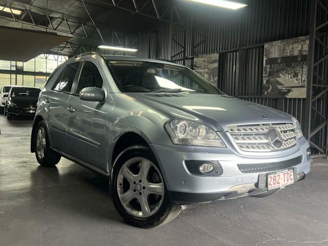 2007 Mercedes-Benz ML500 W164 07 Upgrade Luxury (4x4) Blue 7 Speed Automatic G-Tronic Wagon ...