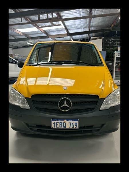 2012 Mercedes-Benz Vito 639 MY11 113CDI LWB Yellow 6 Speed Manual Van ...