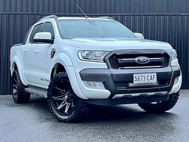 2016 Ford Ranger PX MkII Wildtrak Double Cab White 6 Speed Manual ...