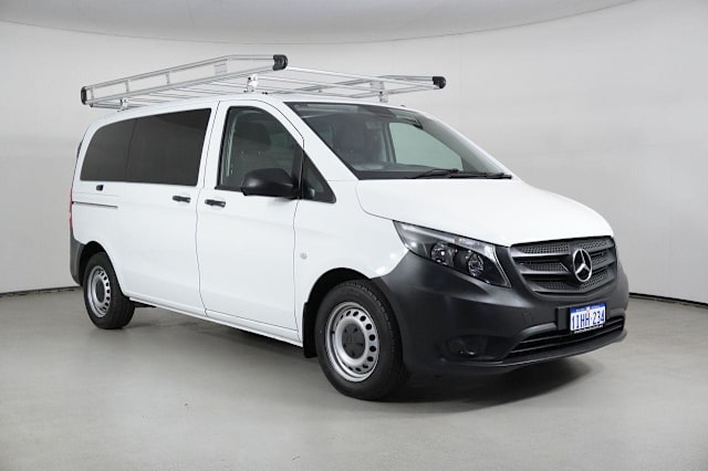 2016 Mercedes-Benz Vito 447 114 BlueTEC SWB White 7 Speed Automatic Van ...