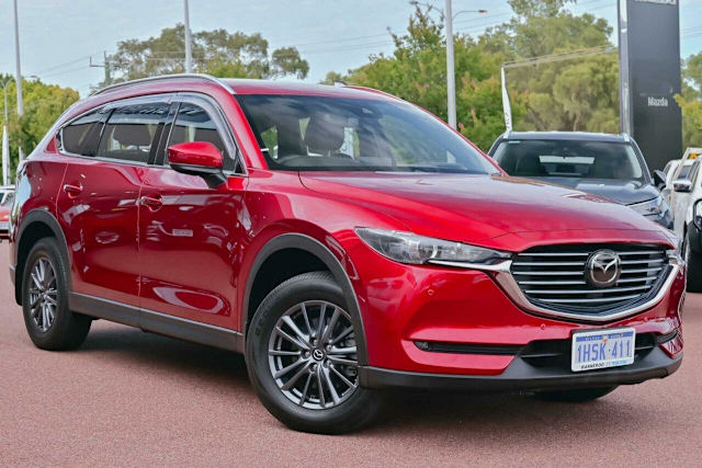 2022 Mazda CX-8 KG2WLA Touring SKYACTIV-Drive FWD Red 6 Speed Sports ...
