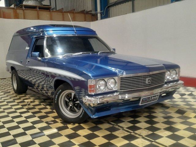1976 Holden Sandman HJ IN AUCTION AT LLOYDS Blue 3 Speed Automatic ...