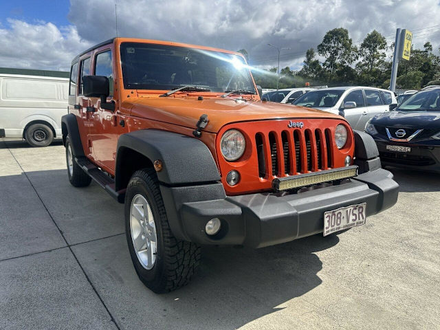 2015 Jeep Wrangler JK MY2015 Unlimited Sport Orange 5 Speed Automatic ...