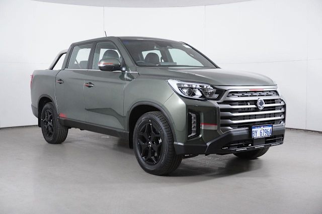 2024 Ssangyong Musso Q261 MY24 Adventure Green 6 Speed Automatic Crew ...